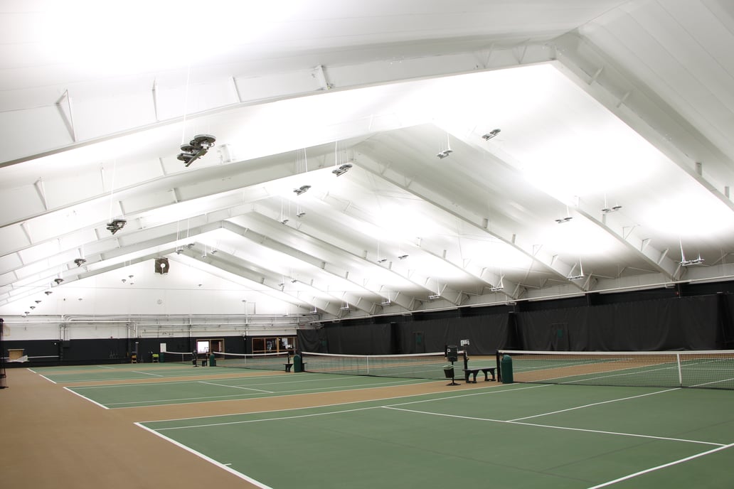 Ceiling and Wall Liner for Indoor Sports Facilities